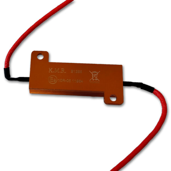 Lastwiderstand 8Ω 50W 12V LED CAN-BUS Aluminium Gehäuse